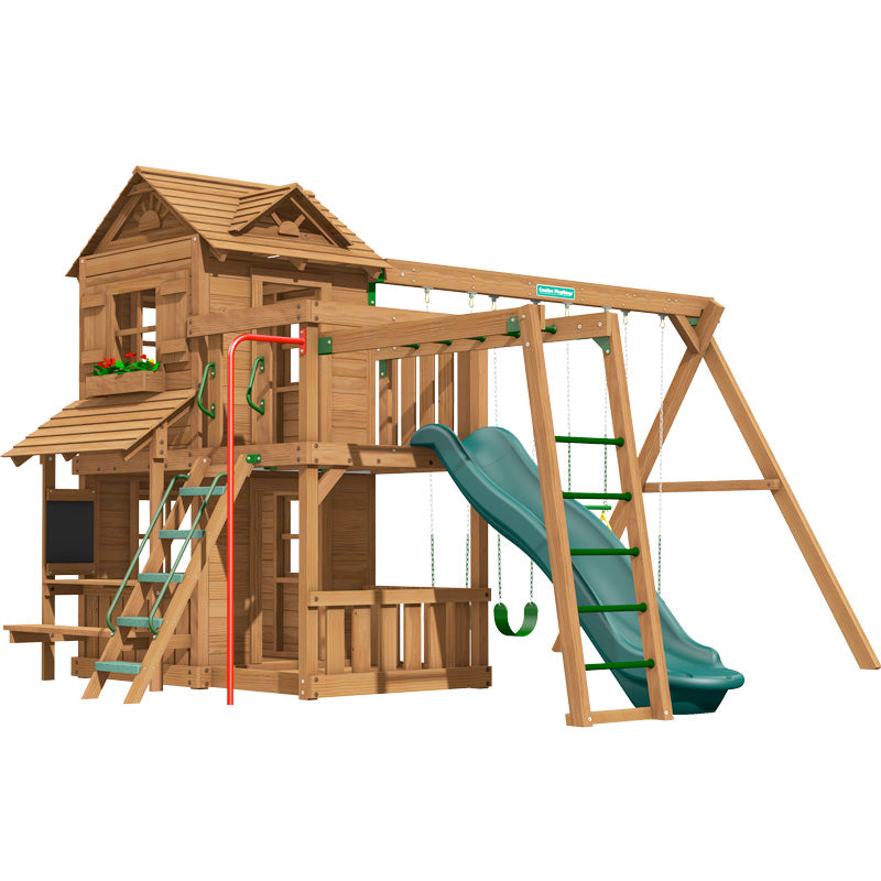 Creative Playthings Williamsburg Wooden Climbing Frames | Wicken Toys ...