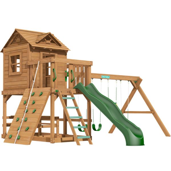 Wooden Climbing Frame With Slide – Wicken Toys